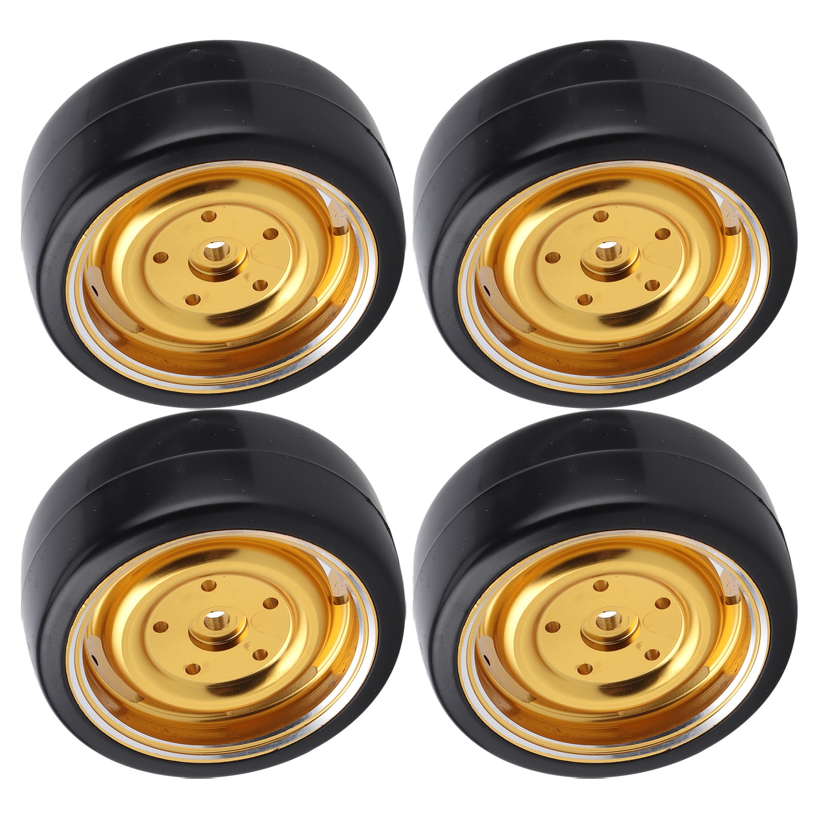 Set 4 anvelope drift RC 63mm, Enforose, aluminiu + cauciuc, pentru ...