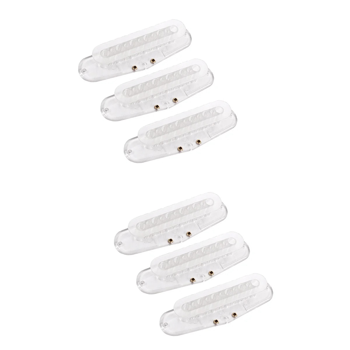 Bobina pickup pentru chitara, neagra, 8.38x2.3x1.56cm, set 6 bucati ...