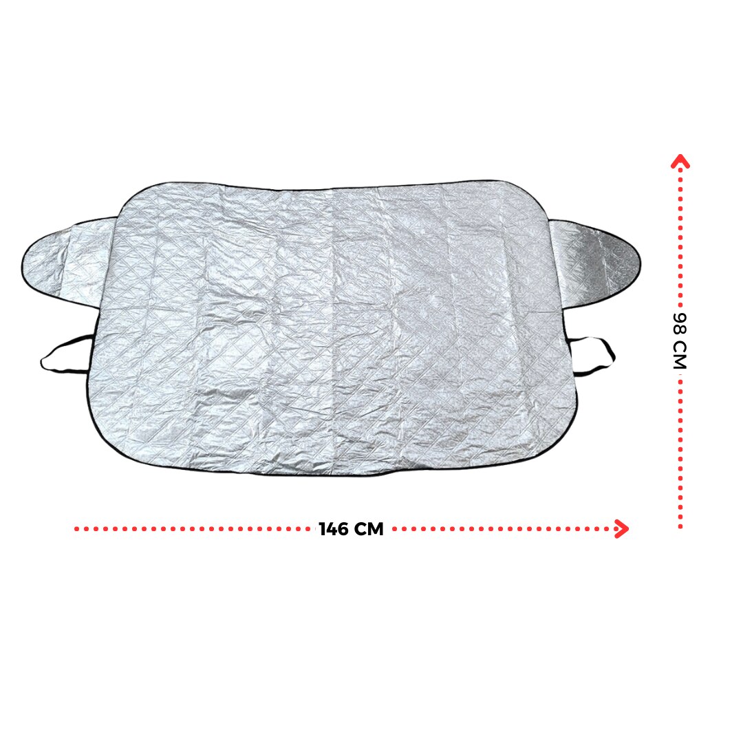 Parasolar Auto Macvi® pentru Parbriz, 98x146 cm, Protectie UV si ...