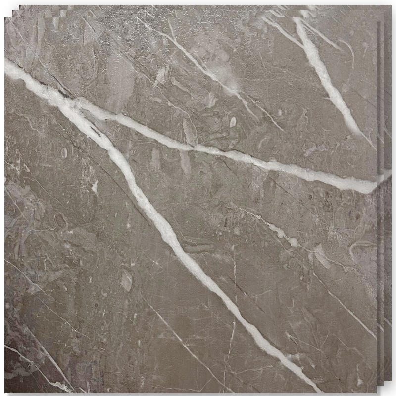 Set 10 x Placi PVC Autoadezive HOZRO, Pentru Podea, Stil Marmura ...