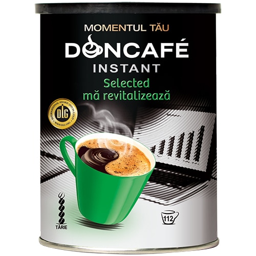 Cafea solubila Doncafe Selected instant 200g tin - eMAG.ro