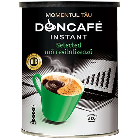 Cafea solubila Doncafe Selected instant 200g tin - eMAG.ro