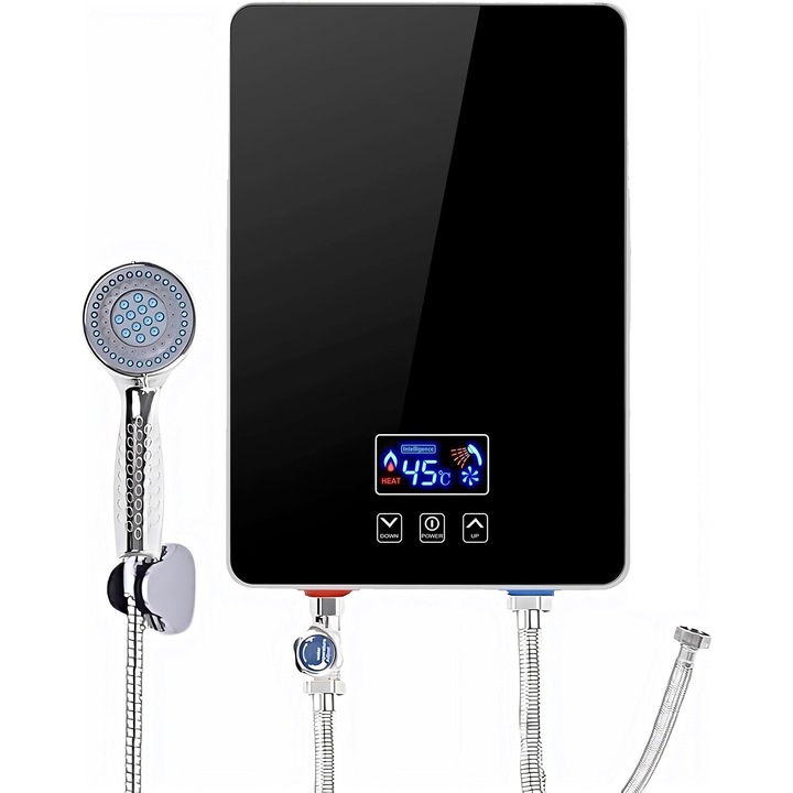 Incalzitor de apa electric instant, Include accesorii precum capete de ...