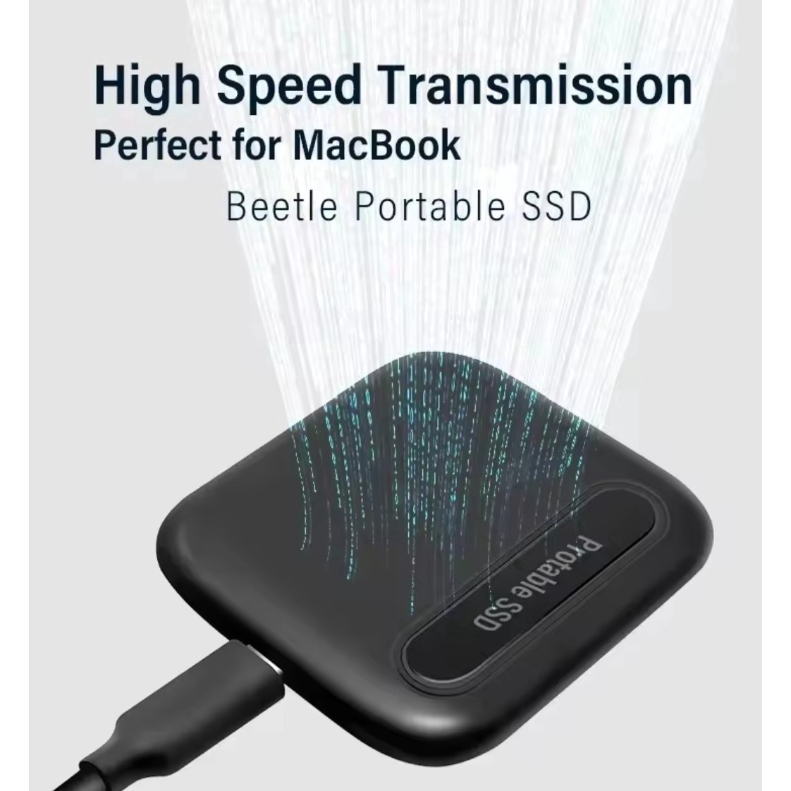 Hard disk extern, carcasa din polietilenta, Portabil SSD, 30TB, USB 3.0 ...