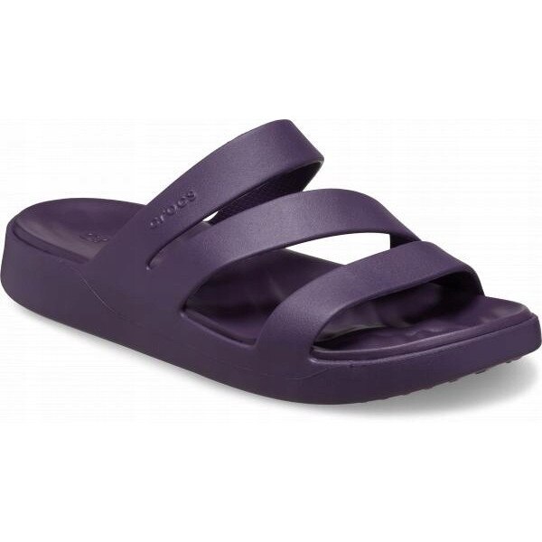 Crocs, Slapi Femei, Getaway Strappy 209587 Sandal, Violet, 39-40 EU ...