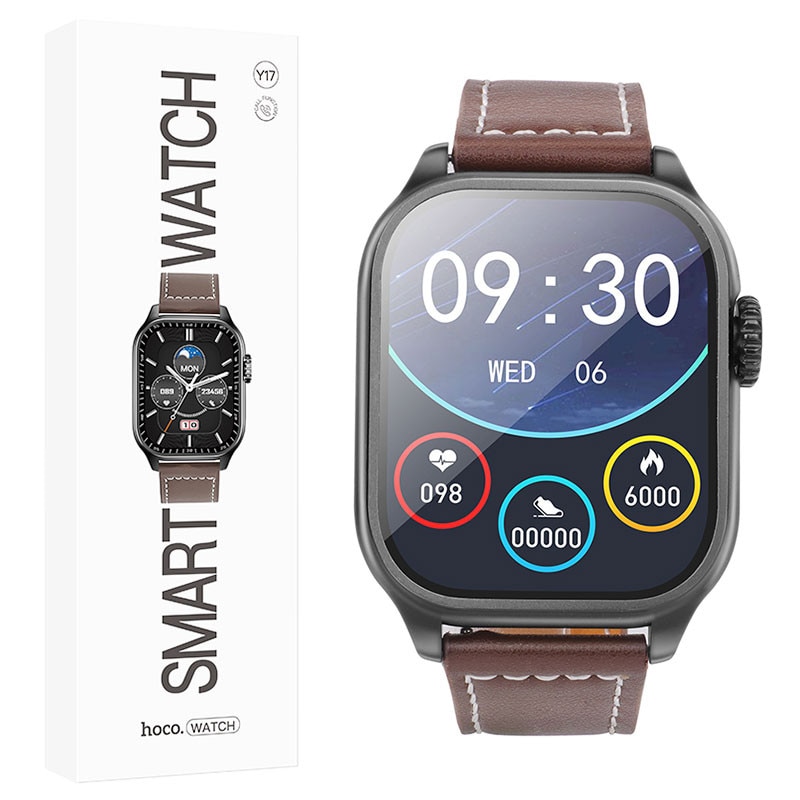 Ceas SmartWatch Hoco (Y17), Sport, Call Version, IP67 Waterproof, 128MB ...