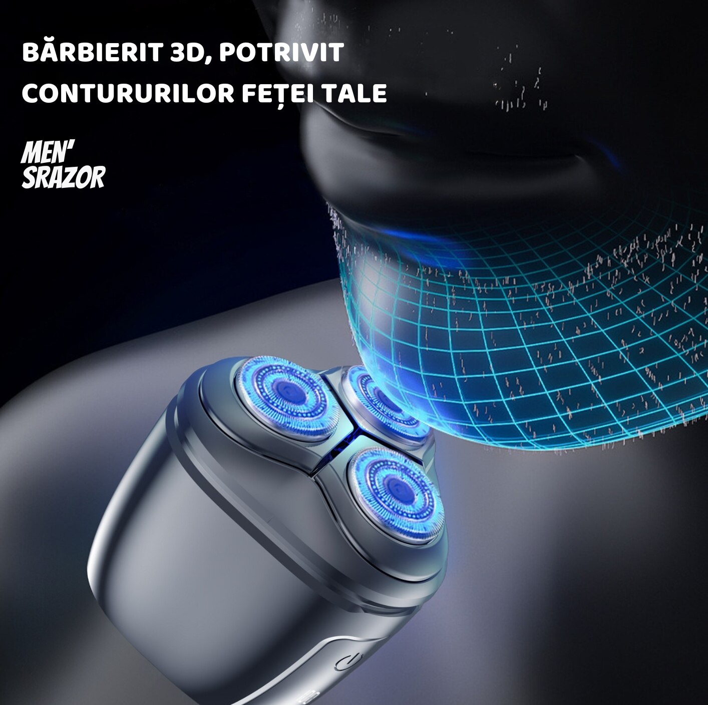 Elektromos borotva, Borotva, DALORY, Bőrvédelem, 7200 fordulat/perc ...