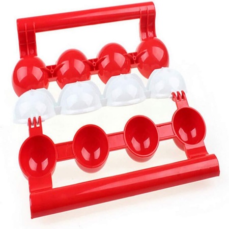 Forma prajituri, Enforose, set pentru chiftele, din plastic ecologic, 4 ...