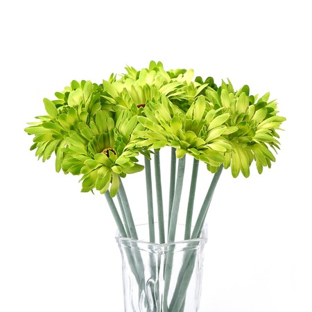 Buchet artificial flori margarete, set 10 bucati, multicolor, decor ...