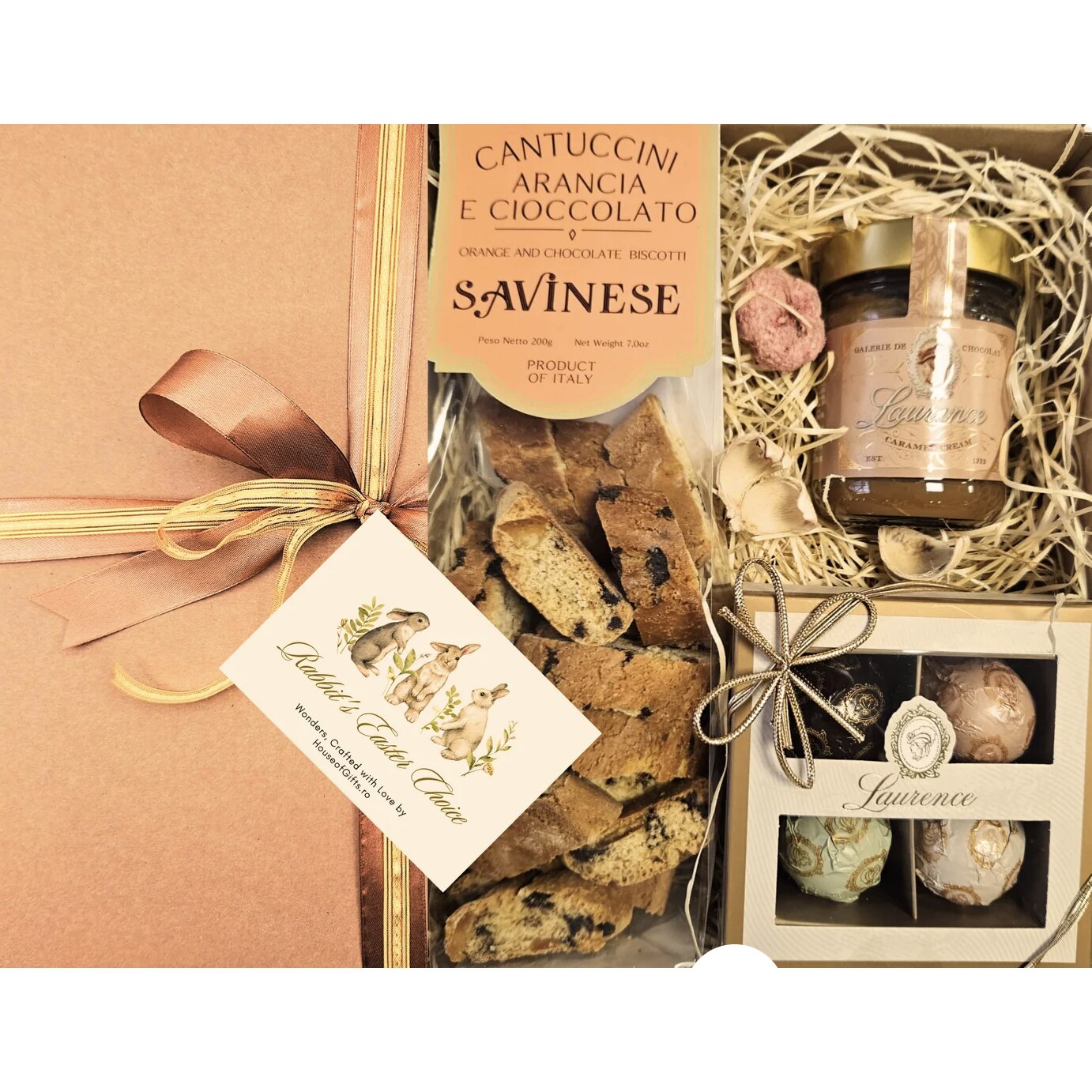 Cadou Paste Rabbit's Easter Choice cu Crema de caramel Laurence ...