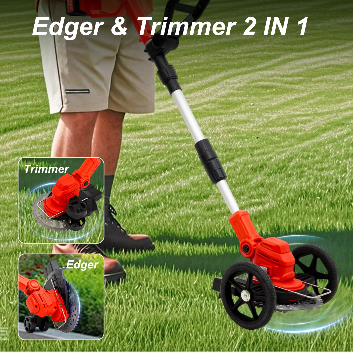 Motocoasa Electrica/Motocoasa de tuns gazon/Masina de tuns iarba OUTIGO ...