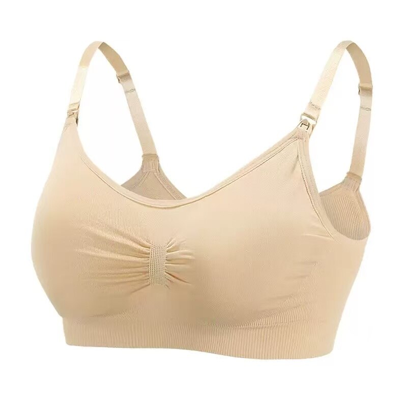 Set de 4 sutiene pentru alaptare, XL, fara cercuri metalice ...