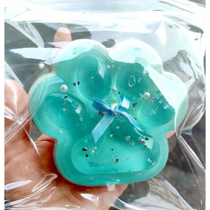 Jucarie antistres squishy XXL cu revenire lenta, model Labuta pisica ...