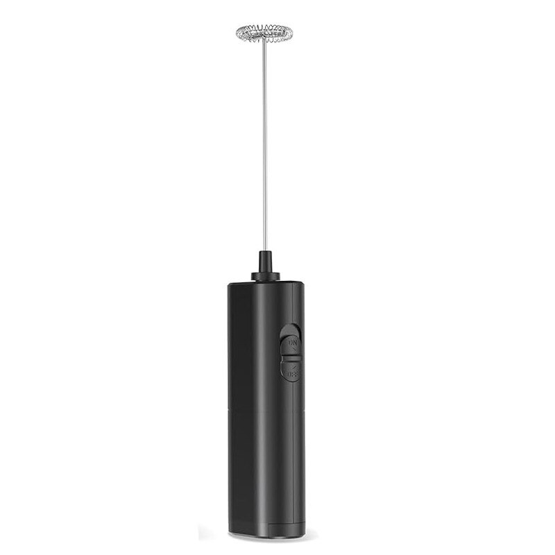Mixer spumare lapte, BOMSTOM, electric, negru, 3.5x2.25x19.8cm, pentru ...