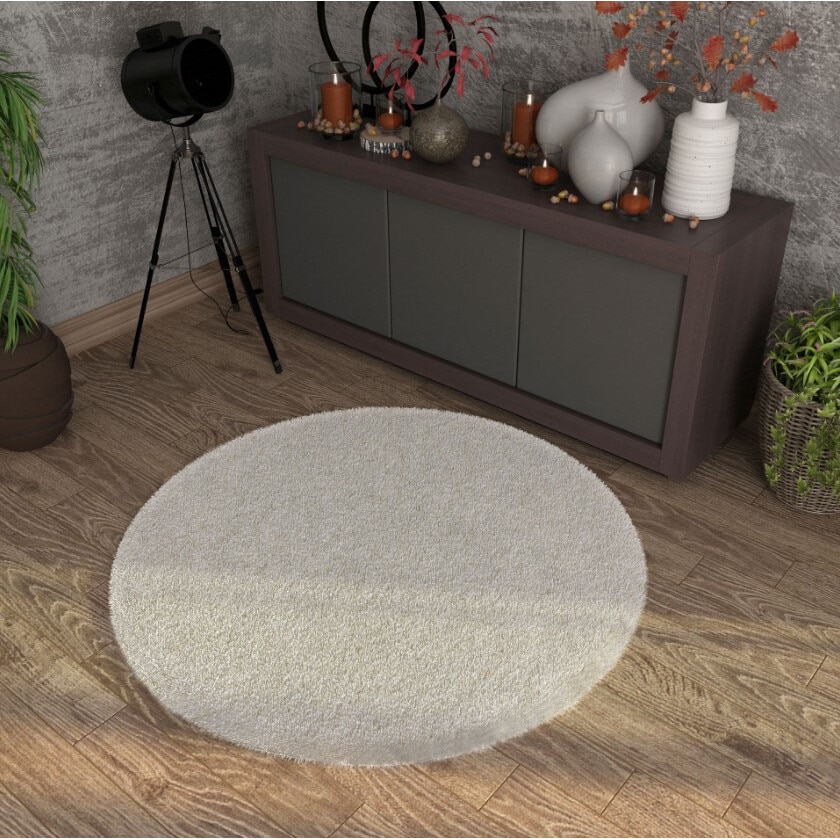Covor Rotund Model Covorexpert Fantasy 12500-10, Marime 67 x 67 cm ...