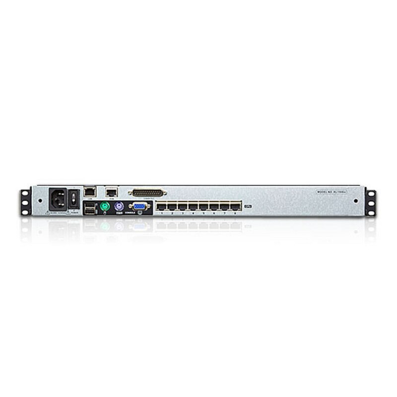 Switch KVM Altusen, 8 Porturi, Dual Rail, 19", 1U - eMAG.ro