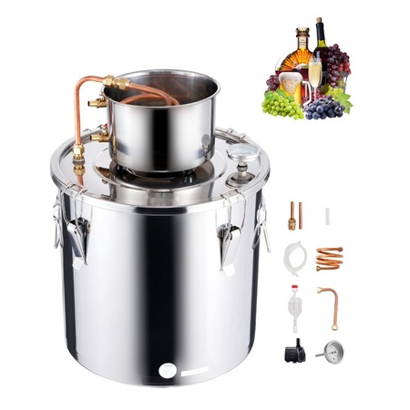 Kit de Distilare Apa si Alcool, Moonshine Still, Capacitate 8 Gal ...