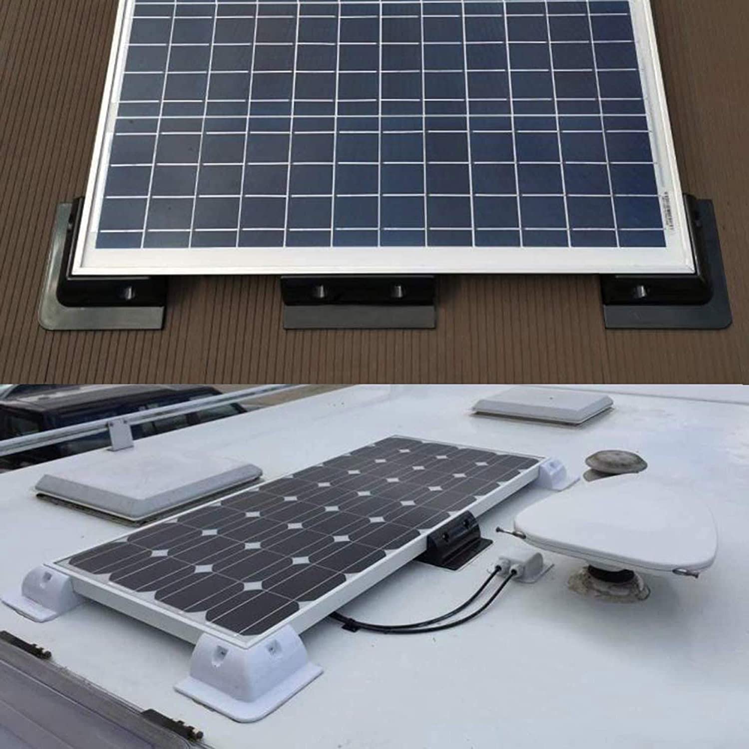 Kit 7 piese fixare montare panouri solare fotovoltaice panou solar ...
