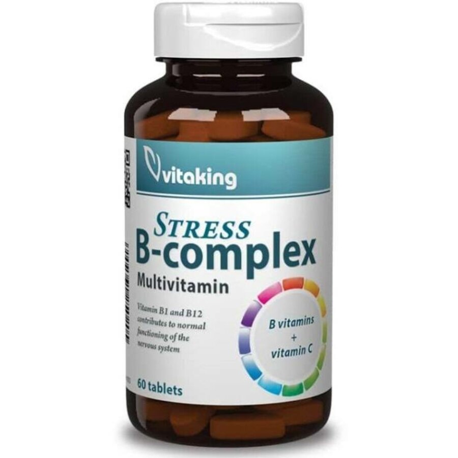 Vitaking stressz b-complex tabletta 60 db - eMAG.hu