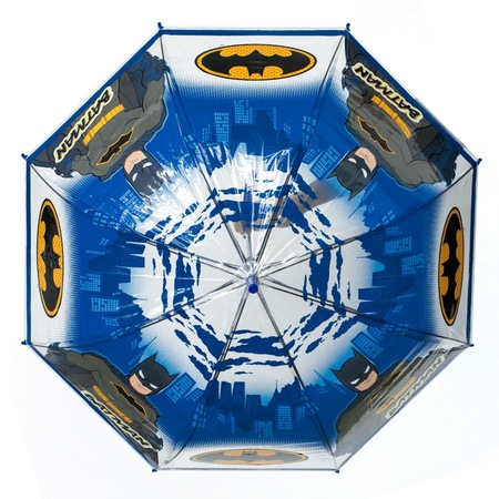 Umbrela de Ploaie Baston Automata Transparenta Albastra Batman pentru ...