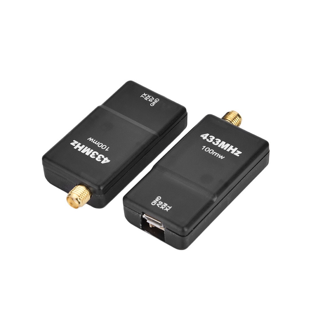 Modul de telemetrie radio 433MHz, Enforose, set 2 module, 100mW, USB, 4 ...
