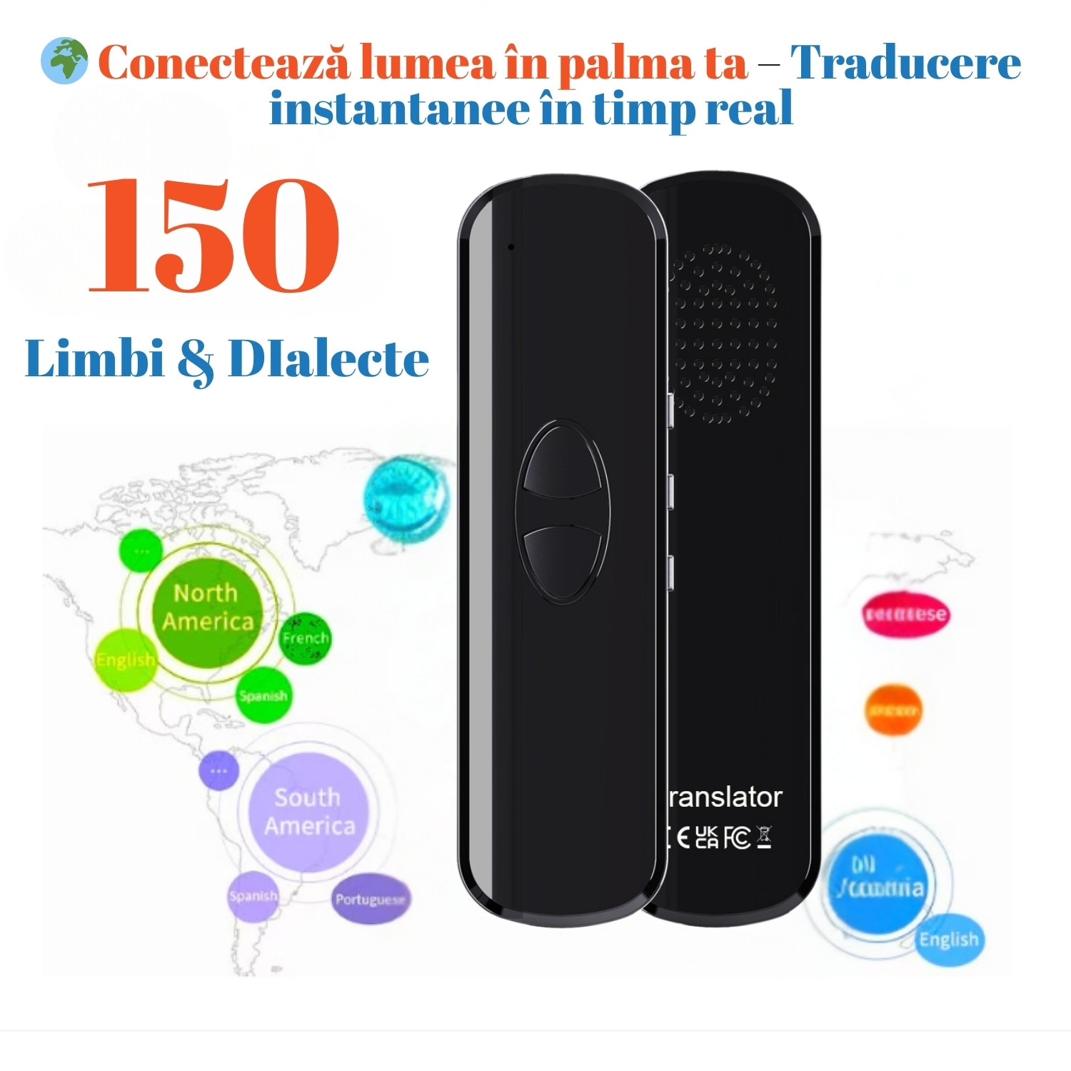 Traducator Vocal PLEMORY®, Voce, Inteligent Bidirectional online – 150 ...