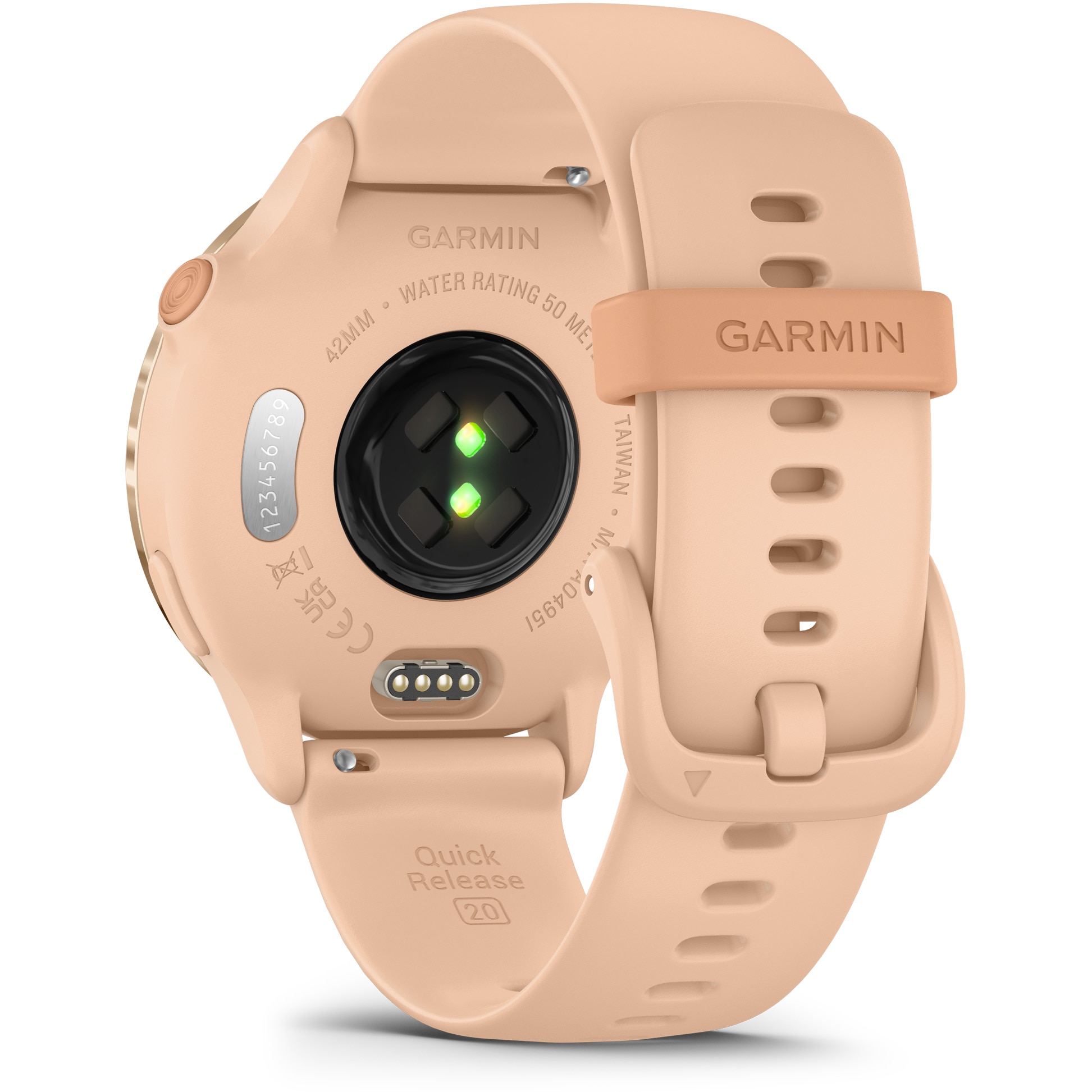 Smartwatch Garmin vivoactive 6, GPS, 42mm, curea silicon, Pink Dawn/P ...