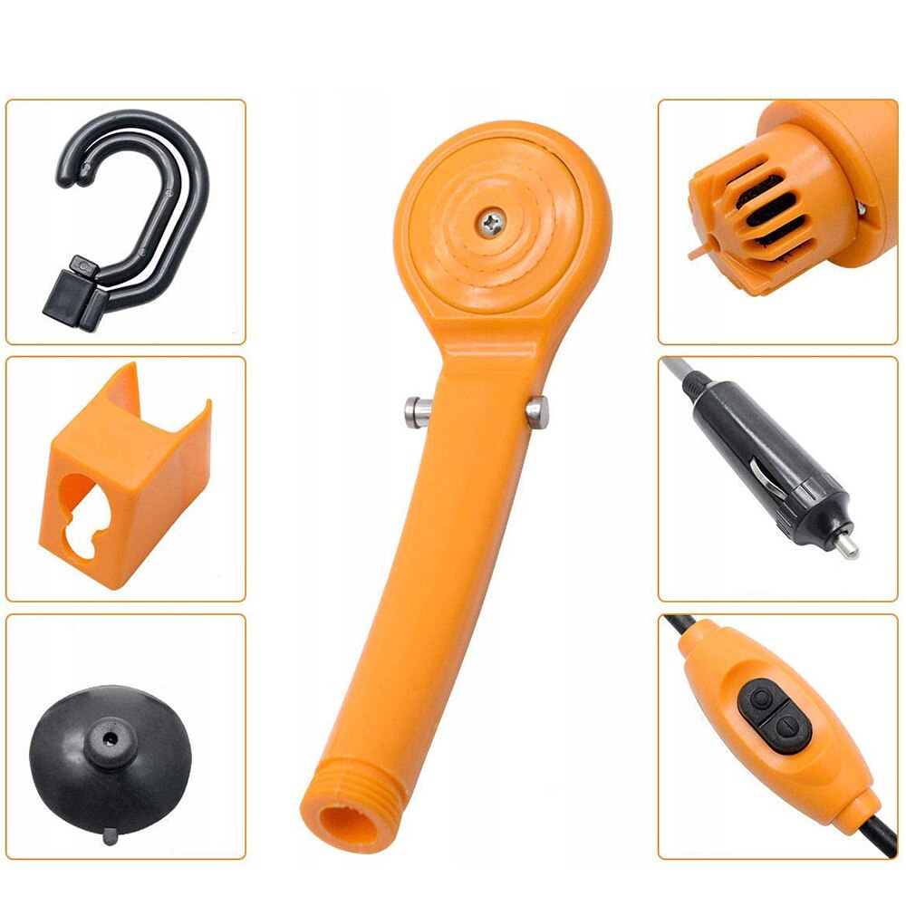 Dus portabil pentru camping, dus de camping Dus de camping portabil cu ...