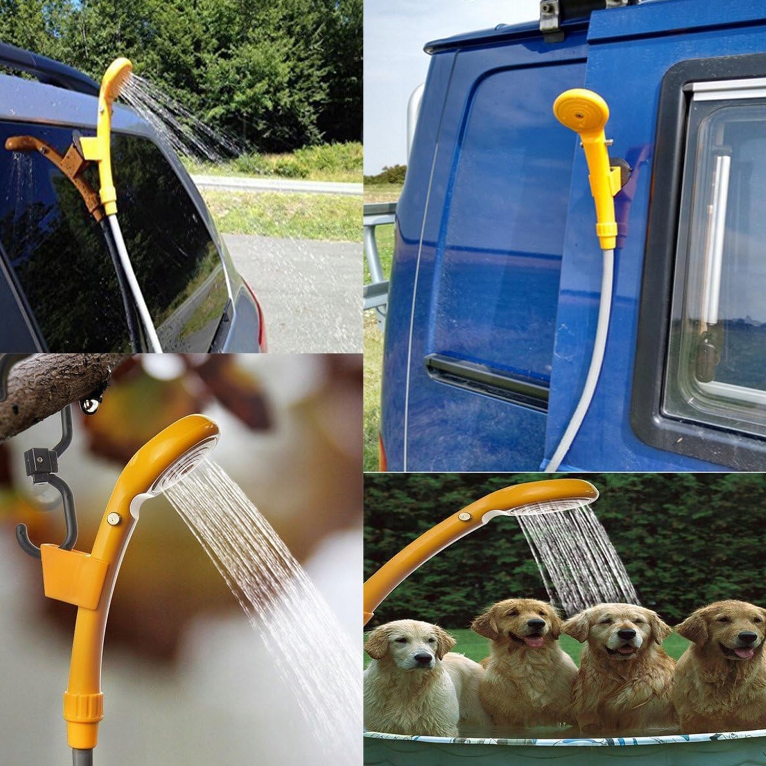 Dus portabil pentru camping, dus de camping Dus de camping portabil cu ...