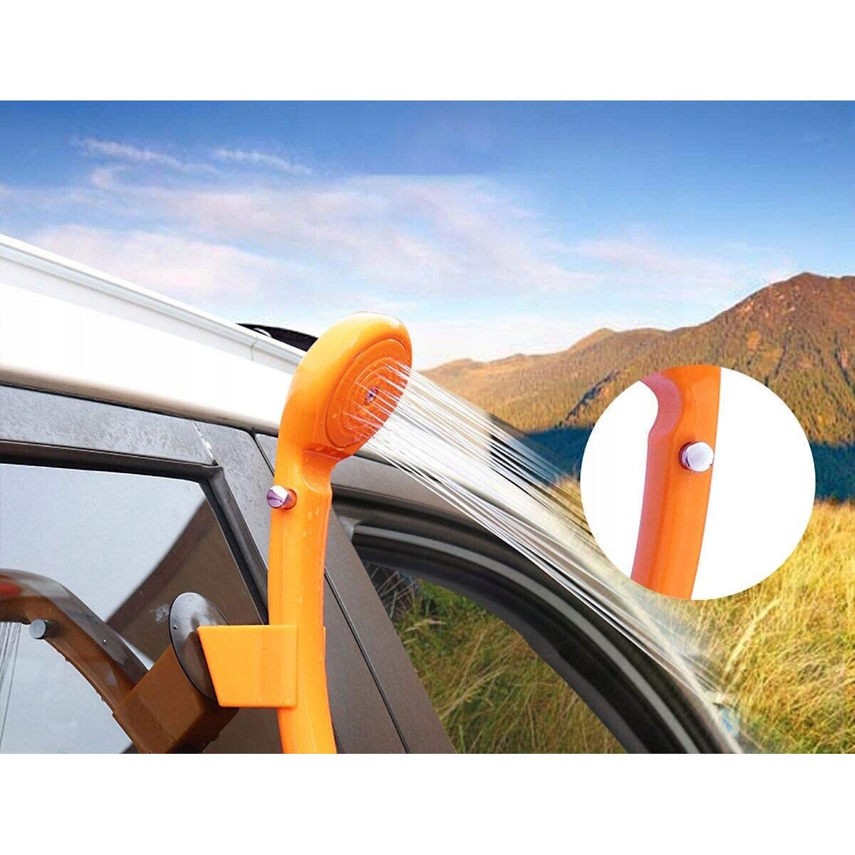 Dus portabil pentru camping, dus de camping Dus de camping portabil cu ...