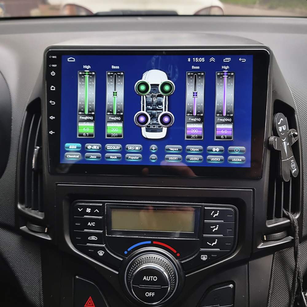 Navigáció Hyundai I30 (2007-2012) Android 13 és Carplay, MaxTech, 9 ...