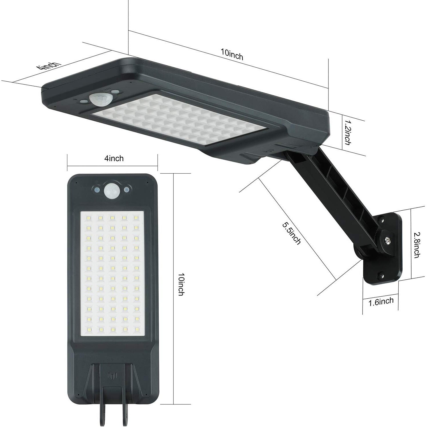 Set de 60 de lumini solare cu LED-uri, rezistente la apa IP65 ...