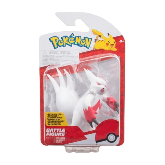 Figurina de lupta Pokemon: Zangoose, 5 cm, 17x11x6cm, 4 ani+ - eMAG.ro