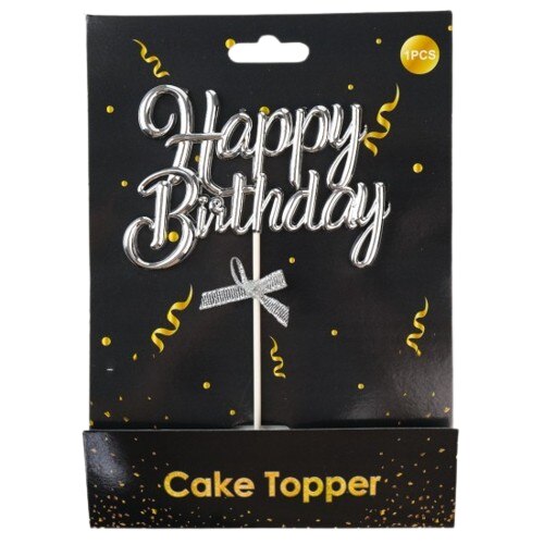 Set 2 decoratiuni pentru tort, Pvc, 18x12 cm - eMAG.ro