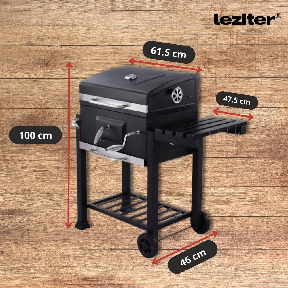 Gratar de gradina multifunctional cu carbune - eMAG.ro