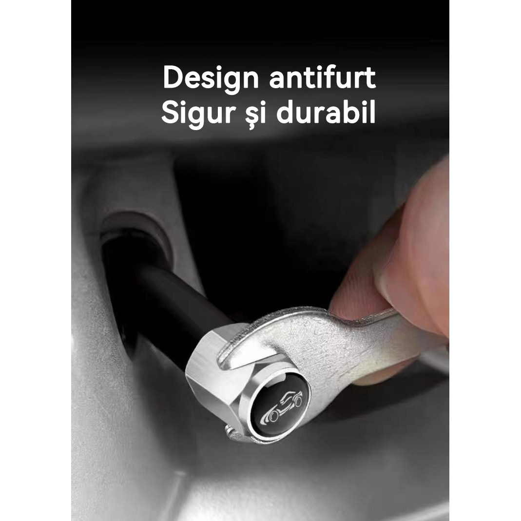 Set 4, Cupru pentru supape de gaz, Capacele pentru ventil, anvelope ...