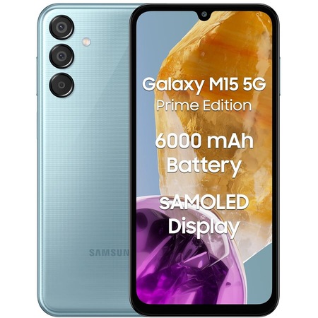 Telefon mobil Samsung Galaxy M15 Prime Edition, 128GB, 6GB RAM, 5G ...