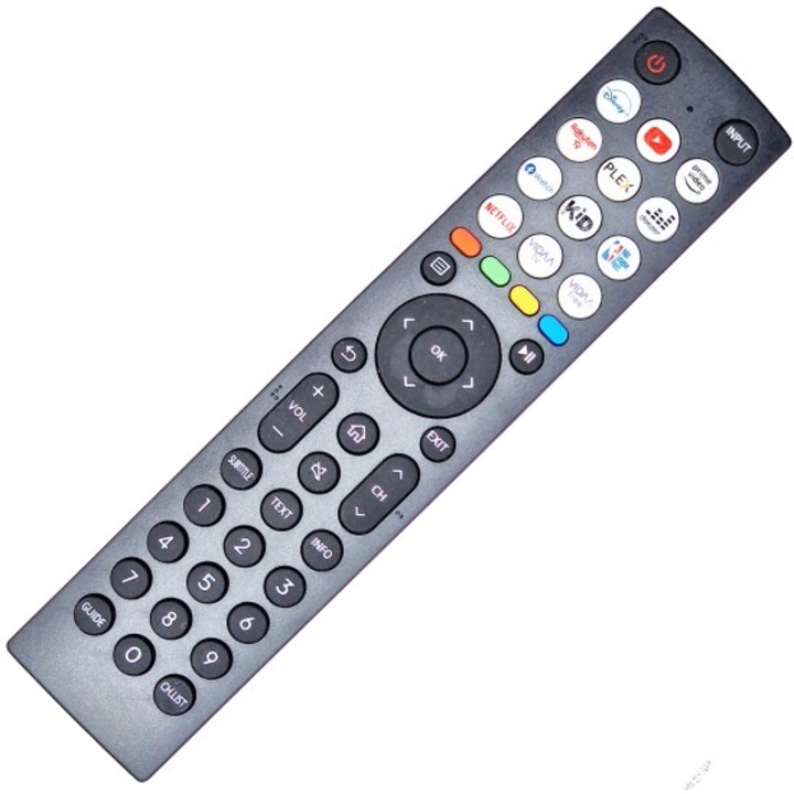 Telecomanda KNTECH®, ERF2J36H/EN2M36H pentru Smart TV HISENSE, GORENJE ...