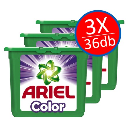 Ariel Color mosókapszula 3in1, 3 x 36 db - eMAG.hu