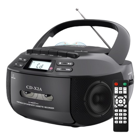 CD player portabil, MP3, Bluetooth, suporta CD, CD-R, CD-RW, MP3-CD ...