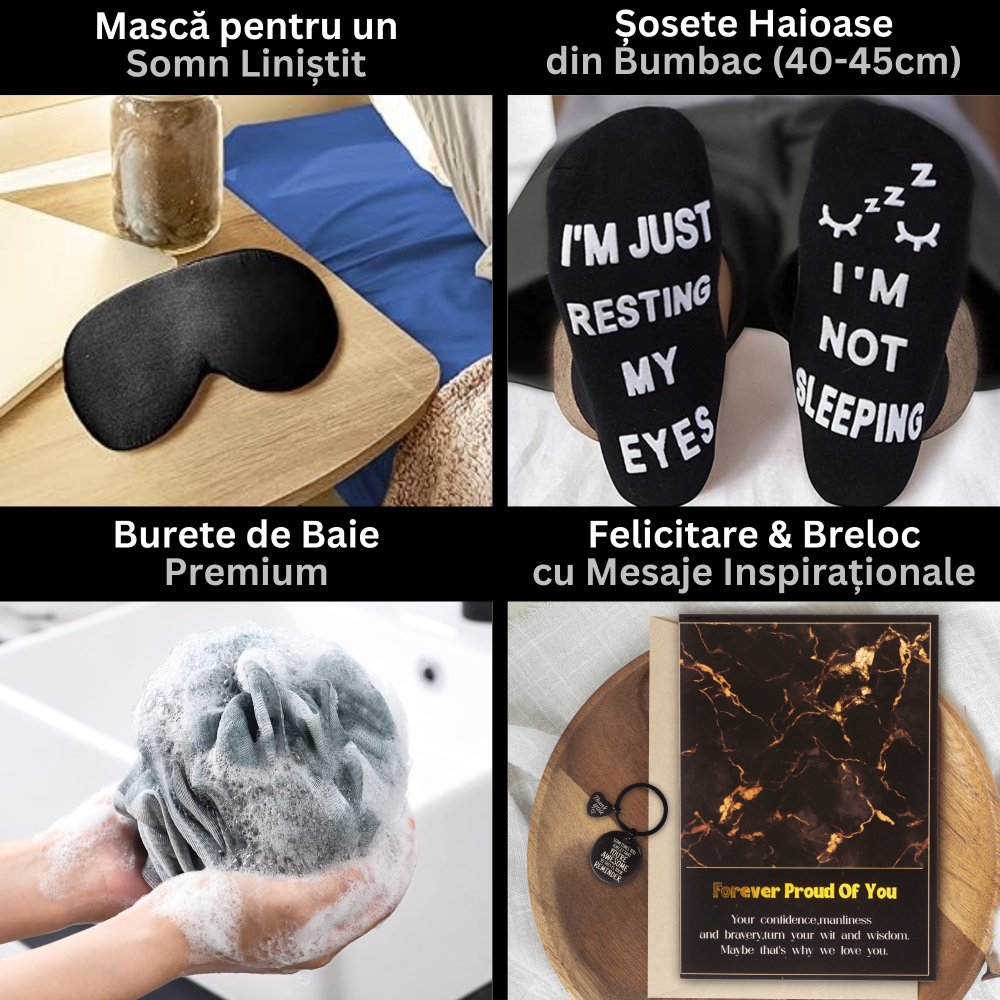 Set cadou pentru barbati, 8 Produse premium, Cadonique®, Patura pufoasa ...