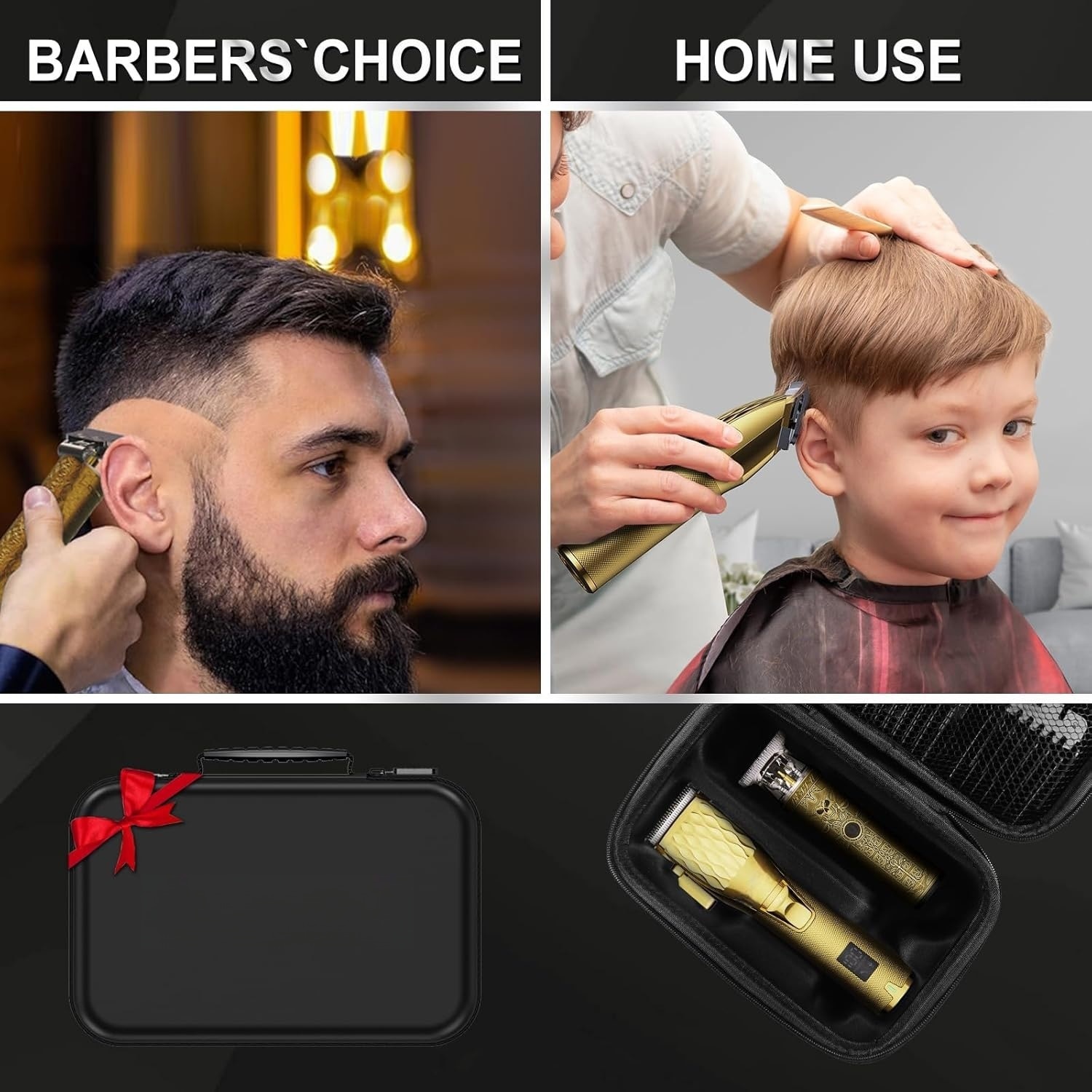 Aparat de tuns multifunctional barba si parul MOSMAOO®, Afisaj LED ...