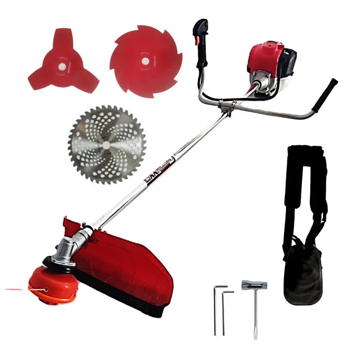 Motocoasa pe benzina CRAFT-TEC T5600 PROFI, 7.5CP, 4 timpi, 62cc ...