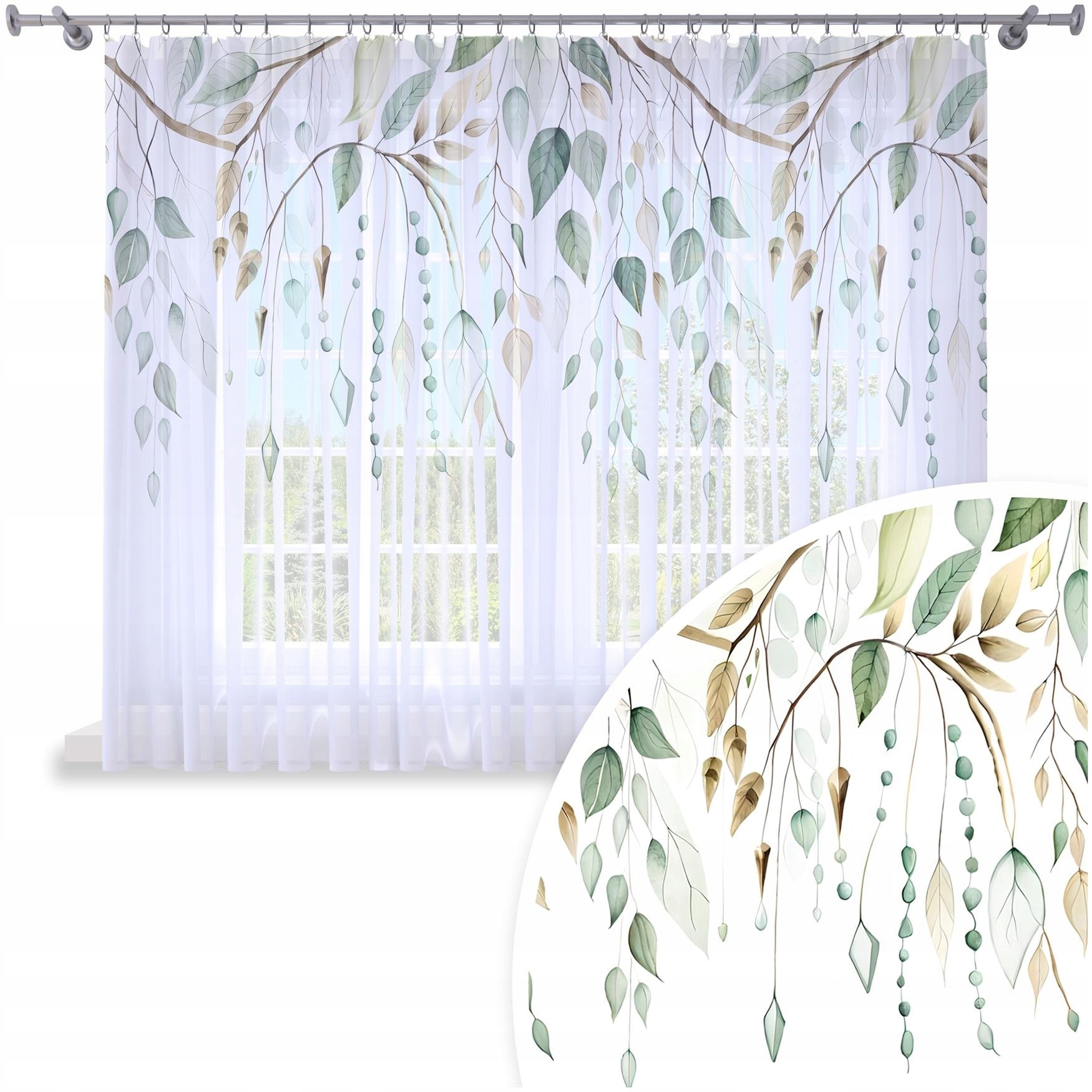 Perdele, Homeview, 300x150 cm, Pentru camera de zi si dormitor, Cu ...