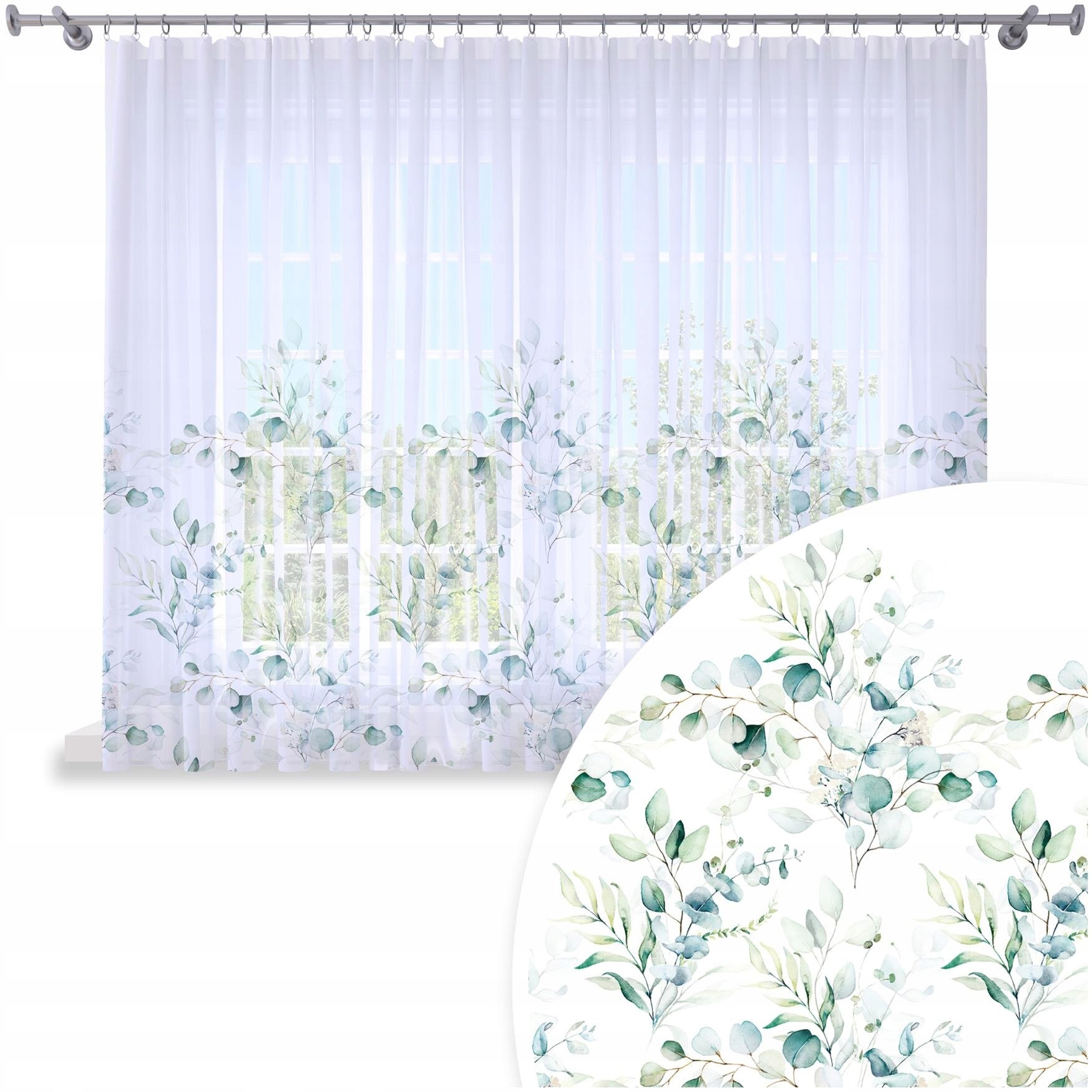 Perdele, Homeview, 300x160 cm, Pentru camera de zi si dormitor, Cu ...