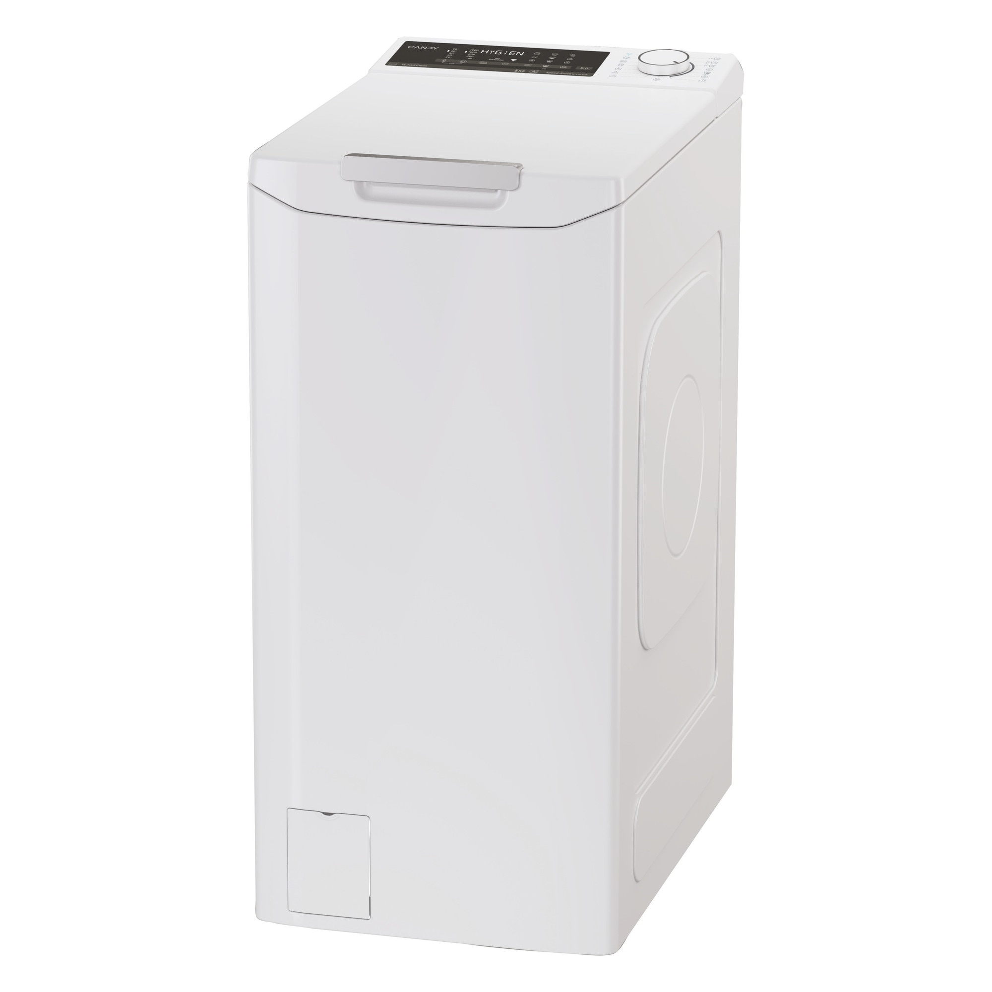 Candy mosógép, TCA286TM5S, 8 kg, 1200 fordulat/perc, fehér, 41 cm, Wi ...