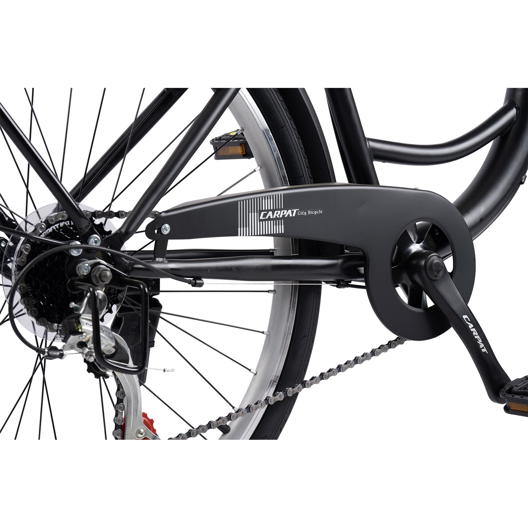 Bicicleta de Oras cu Roti de 26", Echipare Shimano, Maneta Rotativa ...