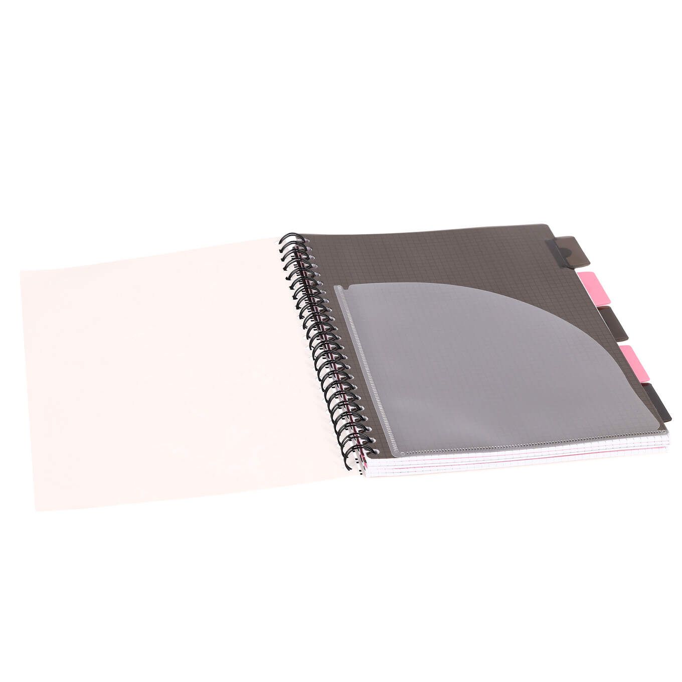 Тетрадка със спирала и разделители, STRIGO PADS Project Book Jungle A4 ...