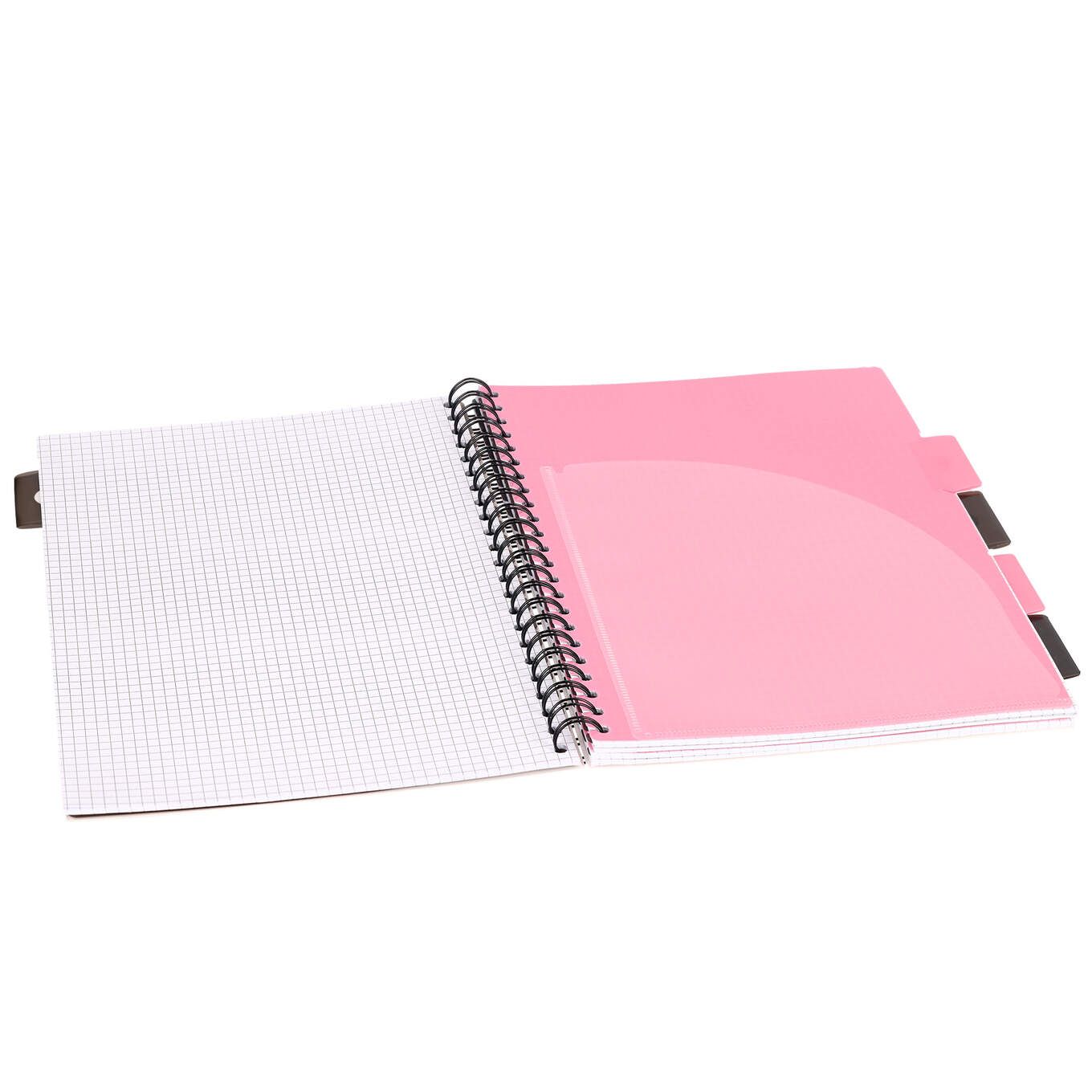 Тетрадка със спирала и разделители, STRIGO PADS Project Book Jungle A4 ...