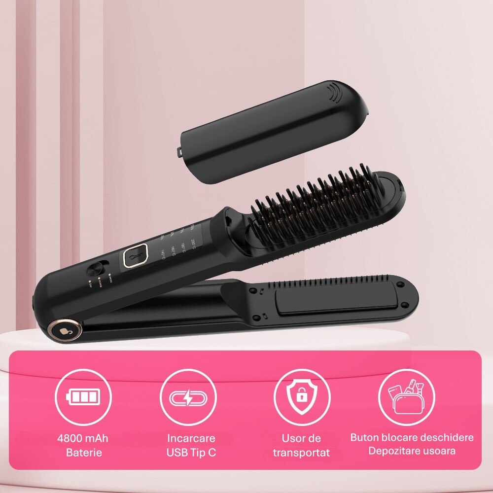 Placa de Par Combo Portabila cu Piaptan Electric Integrat, 4 Moduri de ...